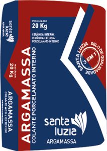Argamassa Colante Porcelanato Interno TIPO ACII – Santa Luzia Argamassas